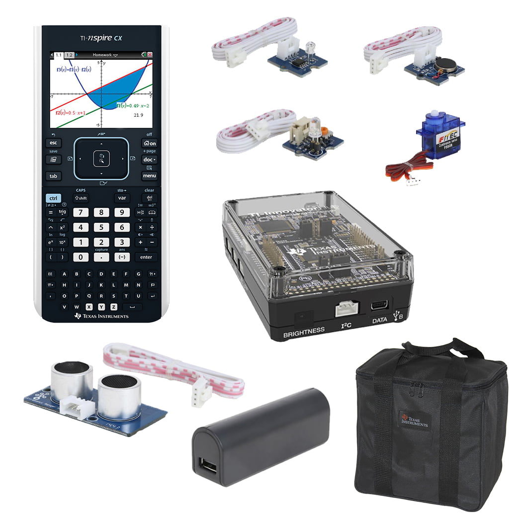 TI-Innovator™ Hub with TI LaunchPad™ Board & TI-Nspire CX II Bundle ...